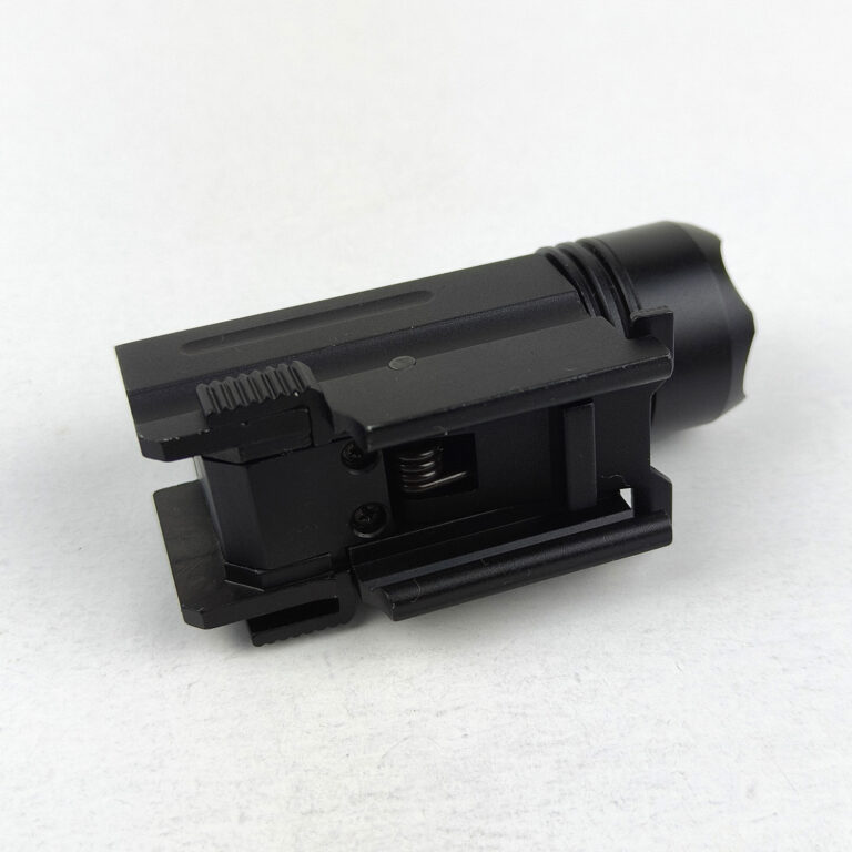 Tactical Flashlight with 20mm Picatinny Rail Mount