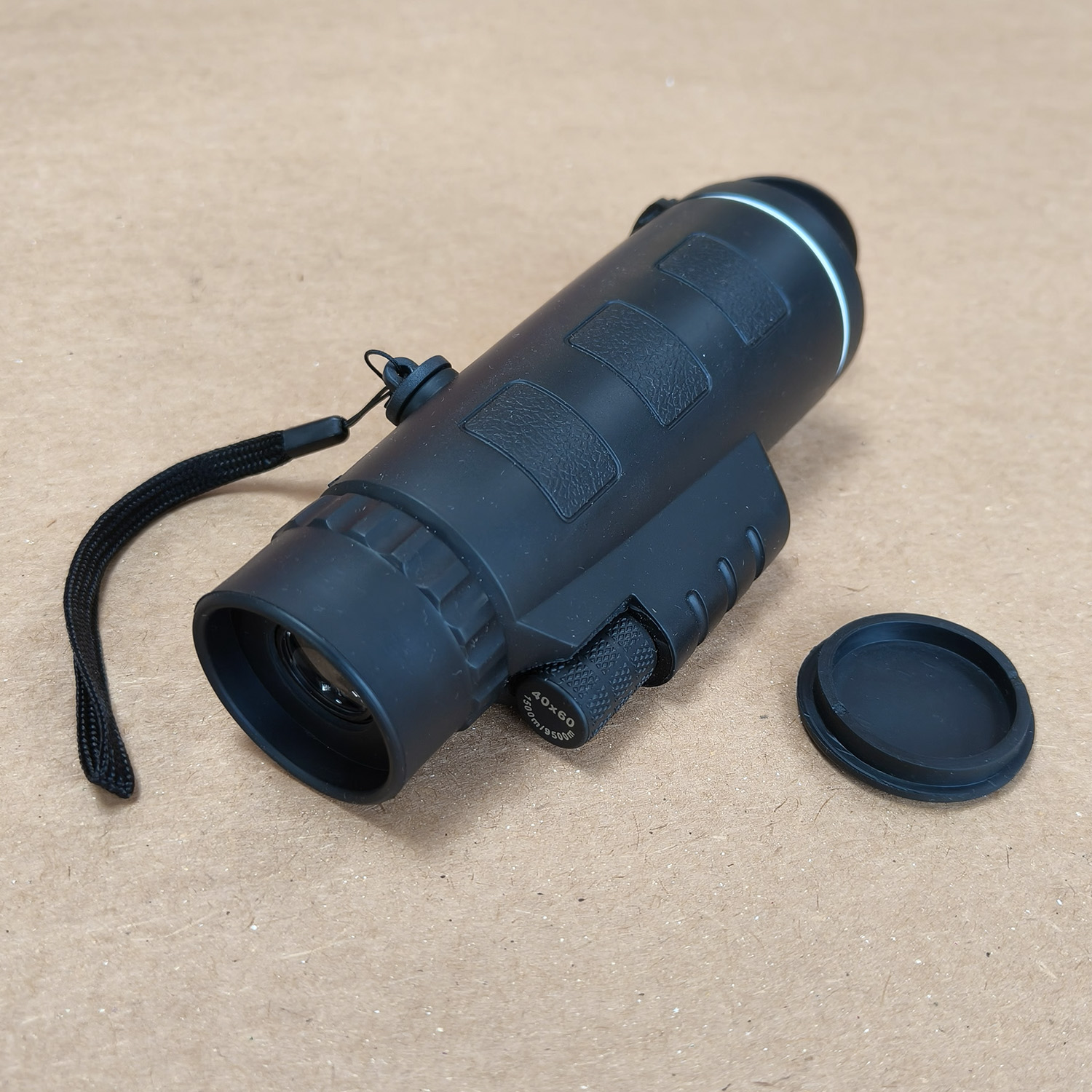 40x60 Monocular / Pocket Scope with Smartphone Adapter & Mini Tripod ...