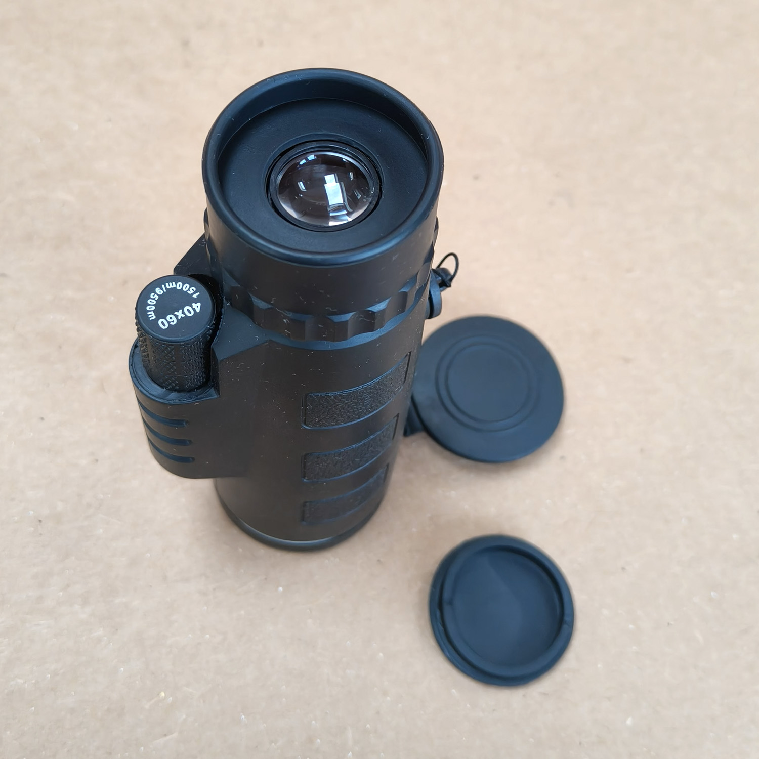 40x60 Monocular / Pocket Scope with Smartphone Adapter & Mini Tripod ...