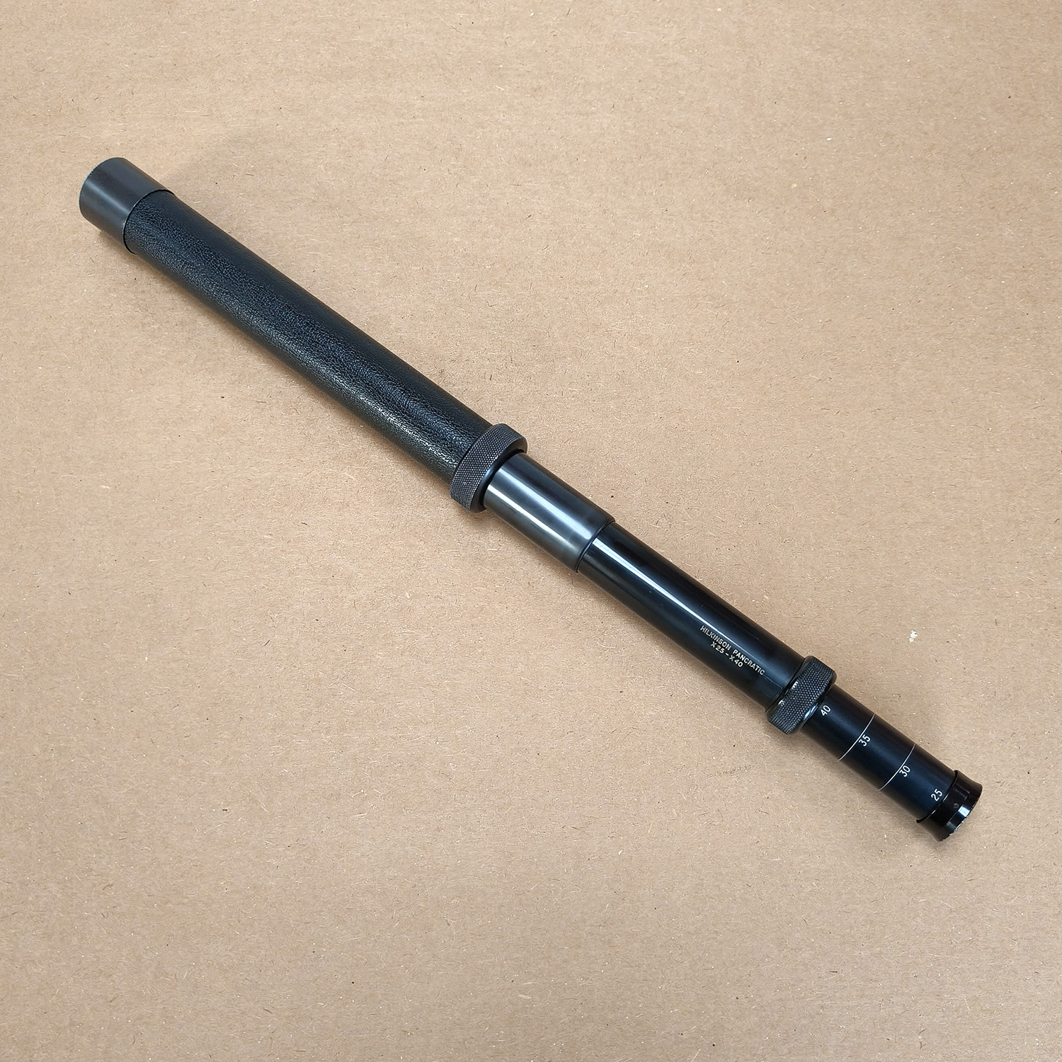 Vintage Hilkinson Pancratic 3-Draw 25–40x Telescope